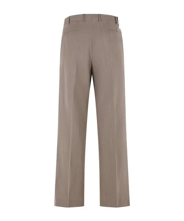 PT TORINO Quindici Pleated Trousers