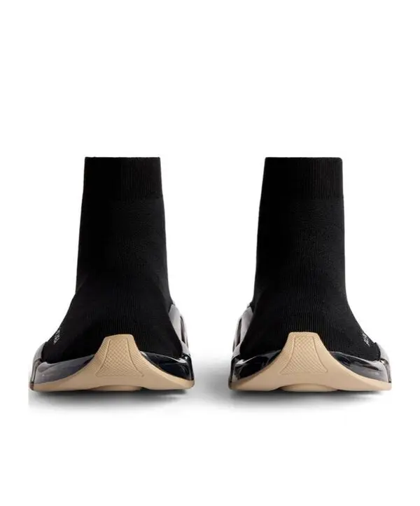 Balenciaga Speed 2.0 Sneakers - Black/beige