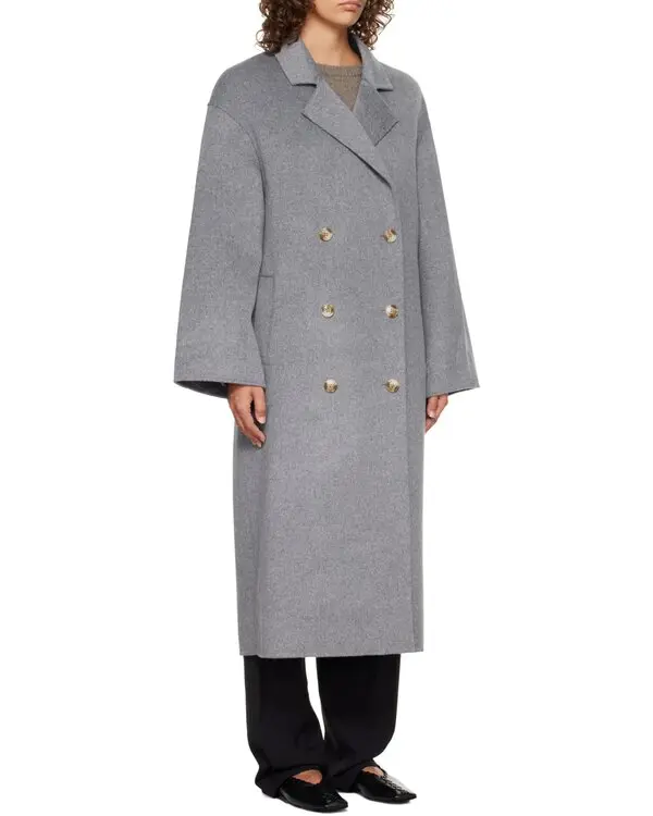Loulou De Saison Borneo Long Coat - Gray