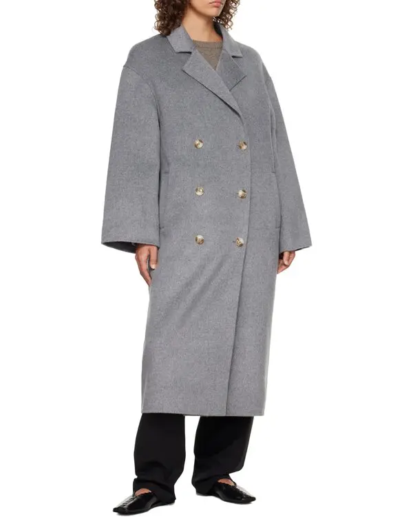 Loulou De Saison Borneo Long Coat - Gray