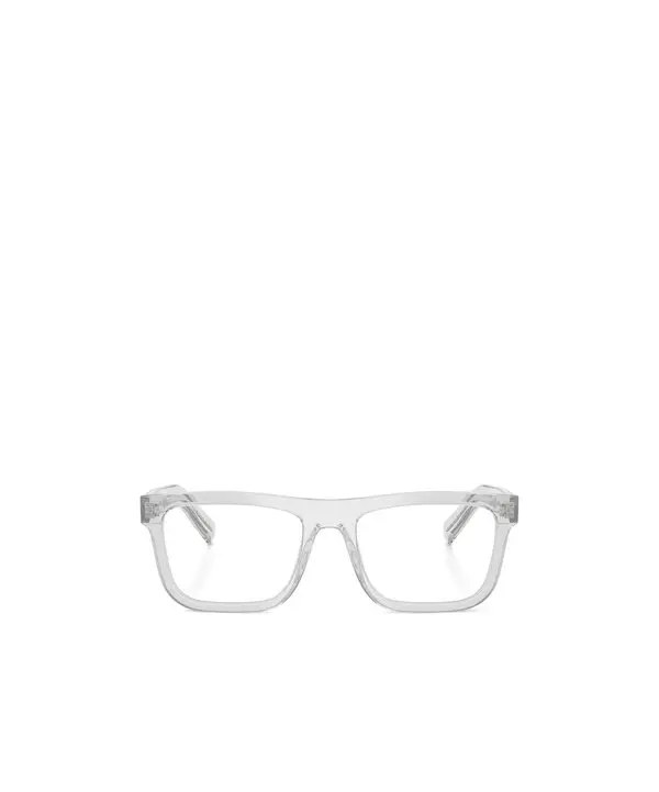 Prada Eyeglasses Rectangle Frame - White