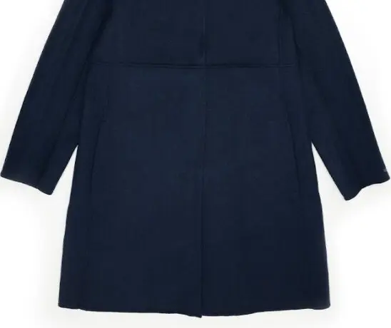 Max Mara Lapel Coat - Blue