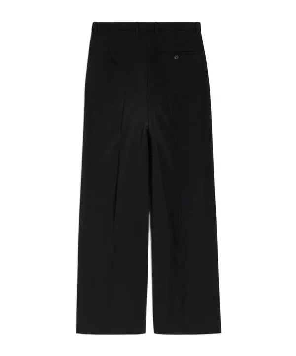 Balenciaga Pressed Crease Tailored Trousers