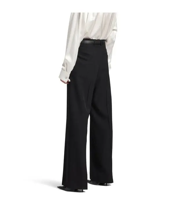 Balenciaga Pressed Crease Tailored Trousers