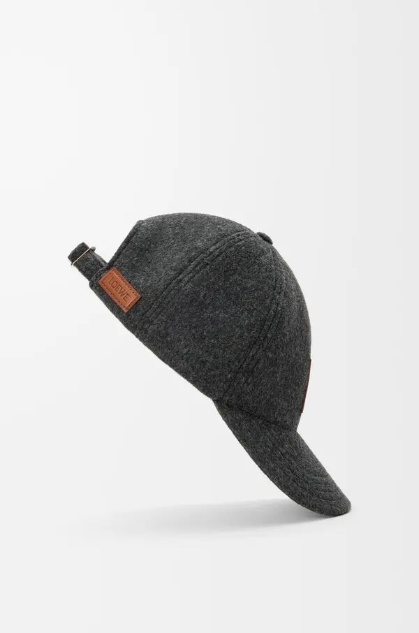 Loewe Patch Wool Cap