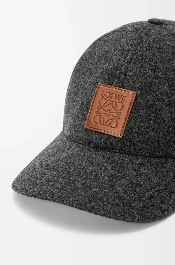 Loewe Patch Wool Cap