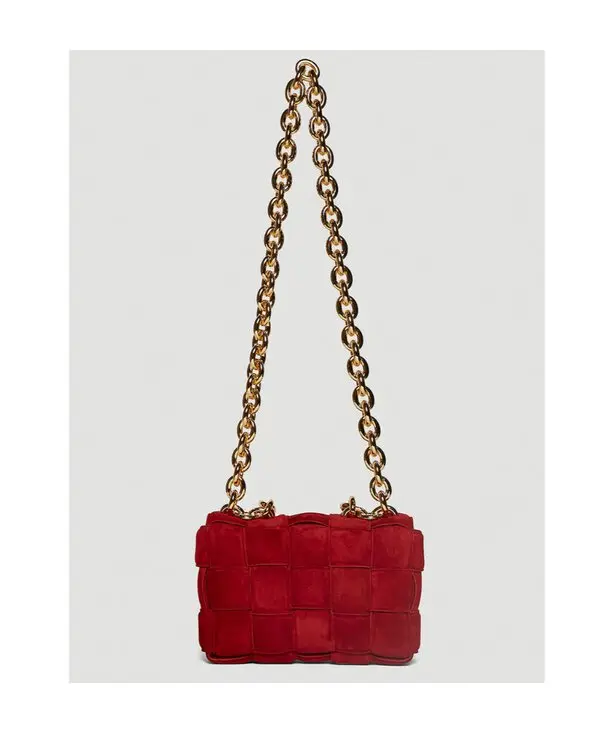 Bottega Veneta Interwoven Detail Shoulder Bag