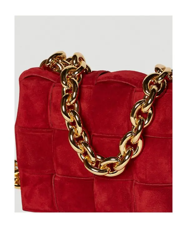 Bottega Veneta Interwoven Detail Shoulder Bag