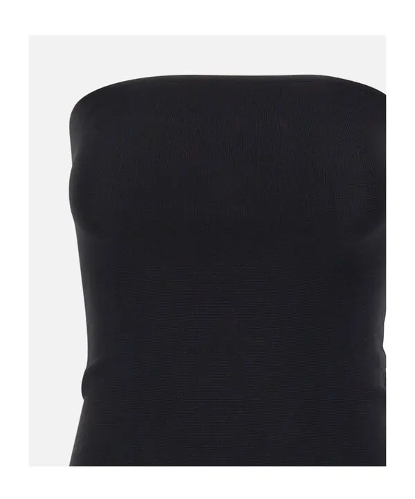 ENTIRE STUDIOS Bandeau Strapless Top - Black