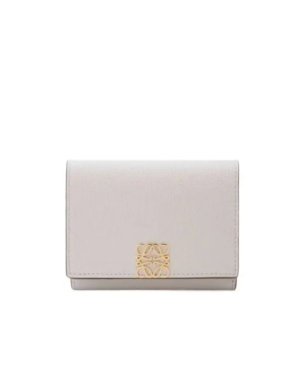 Loewe Anagram Tri-fold Wallet - Light Ghost Ash
