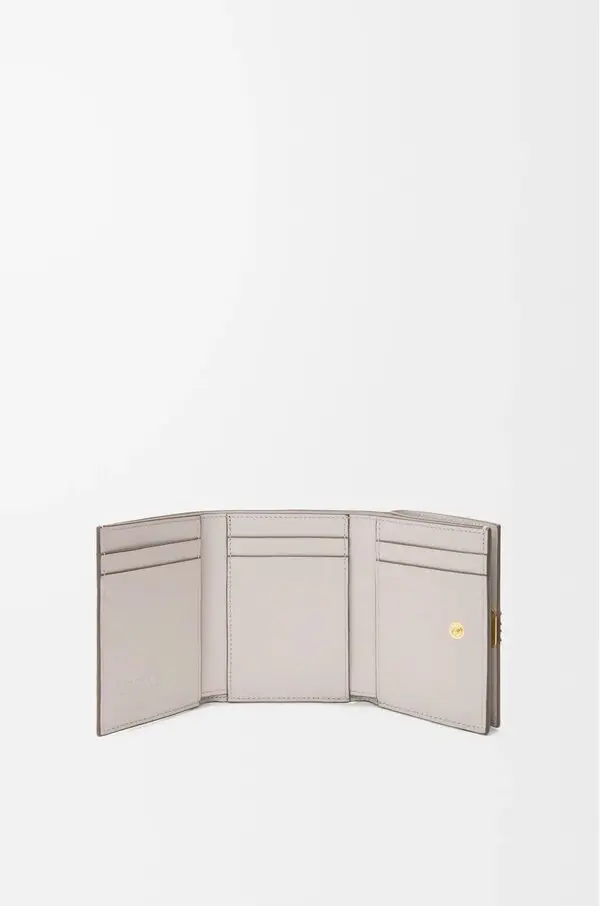 Loewe Anagram Tri-fold Wallet - Light Ghost Ash