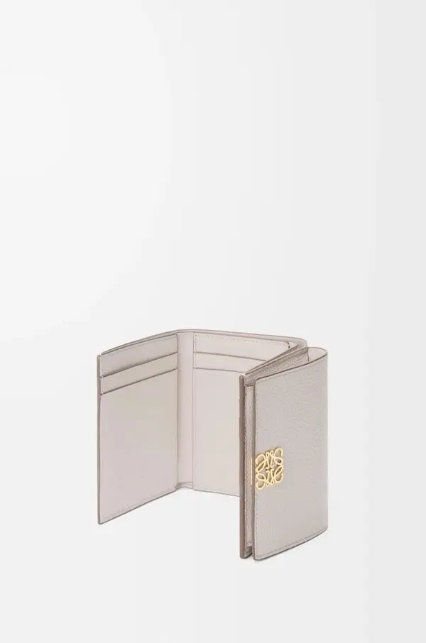 Loewe Anagram Tri-fold Wallet - Light Ghost Ash