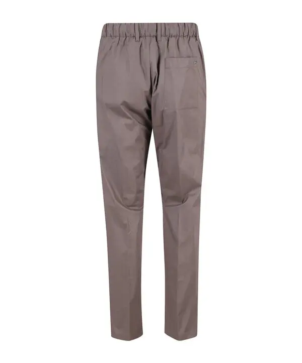 Herno Drawstring Pleated Trousers - Gray