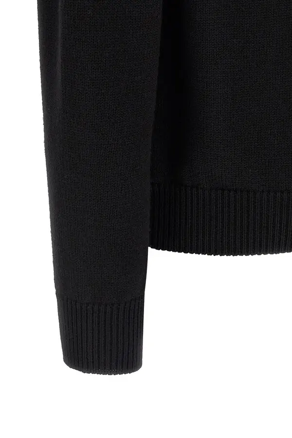 Fendi Crewneck Knitted Jumper With Ff Detail