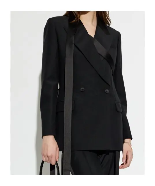 Alexander McQueen Double-breasted Blazer With Strap Detail