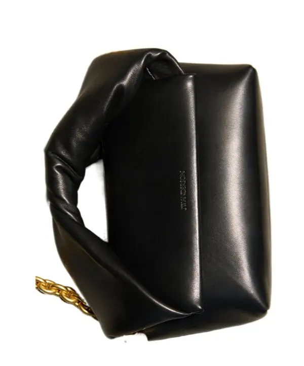 J.W.ANDERSON Twister Logo Debossed Medium Tote Bag - Black