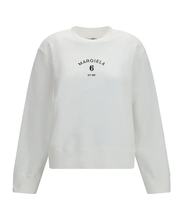 MAISON MARGIELA Crewneck Sweatshirt - White