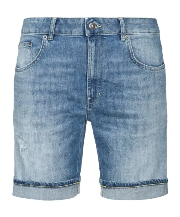 DONDUP Faded Denim Shorts