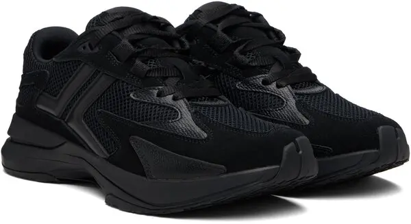 LANVIN Jla Lace-up Sneakers - Black