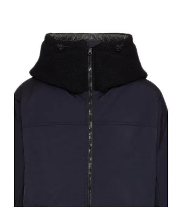 Valentino Garavani Contrast Hooded Jacket