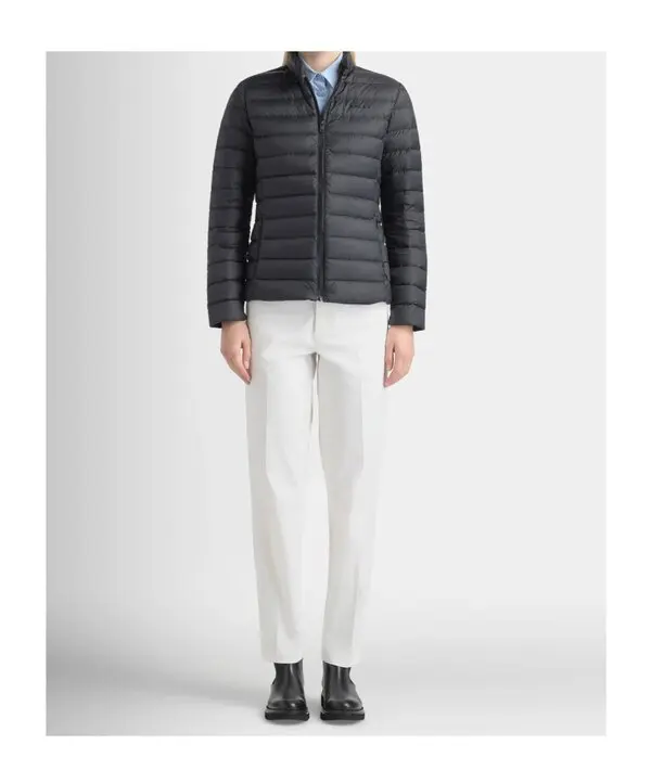 Bally Quilted Puffer Jacket With High Collar