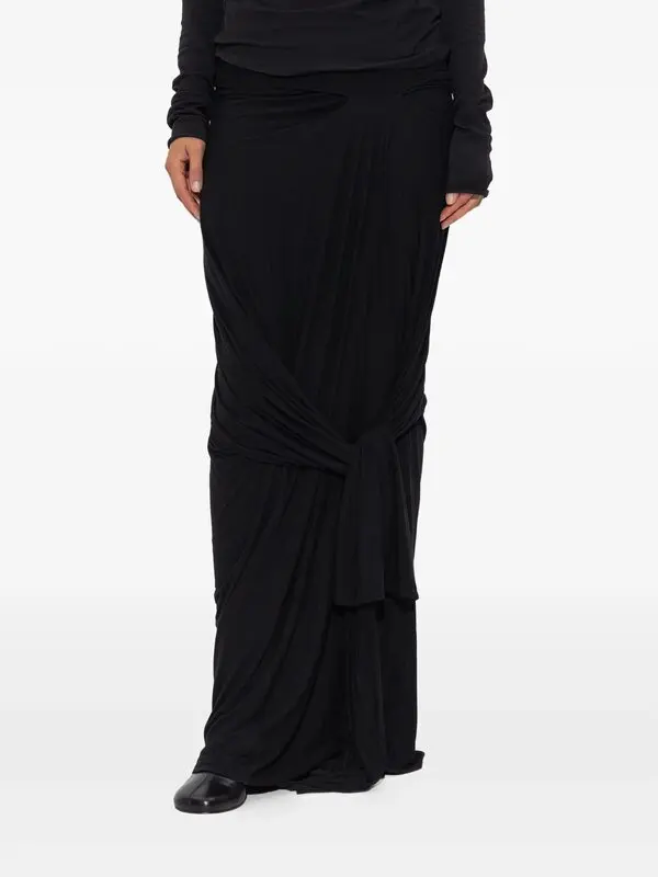 ENTIRE STUDIOS Draped Maxi Skirt