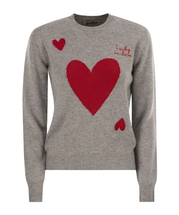 MC2 SAINT BARTH Lucky In Love Knitted Jumper