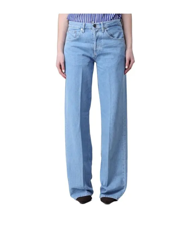DONDUP Jacklyn Straight Leg Jeans - Blue