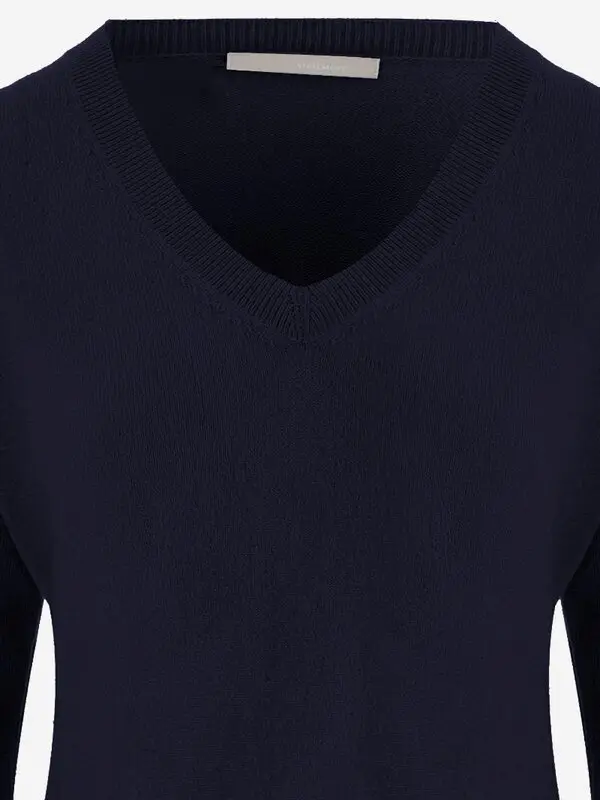 ALLUDE V-neck Cashmere Sweater - Black