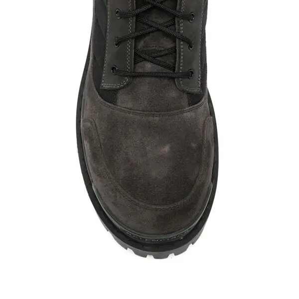 Balenciaga Lace-up Ankle Boots - Black