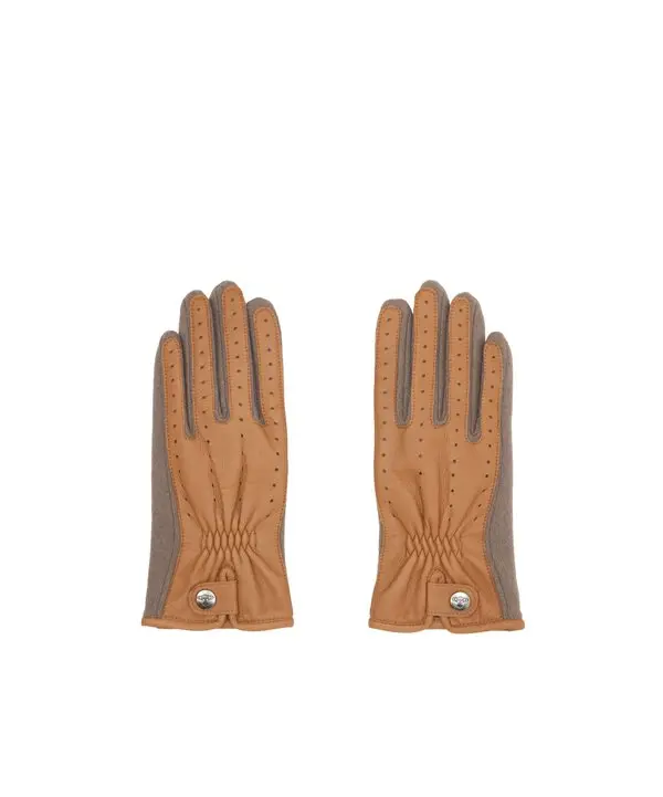 VIVIENNE WESTWOOD Spliced Gloves - Brown