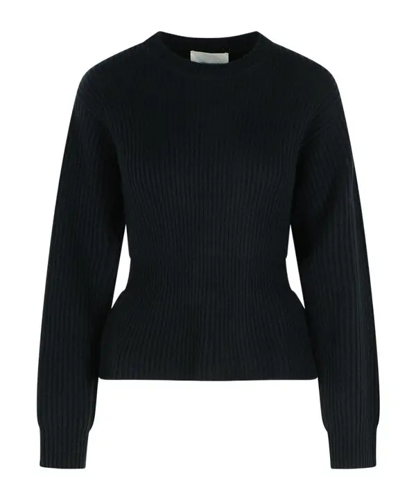 LISA YANG Miriella Ribbed Knit Sweater