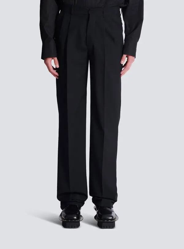 Balmain Straight-leg Tailored Trousers