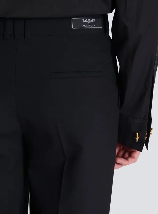 Balmain Straight-leg Tailored Trousers