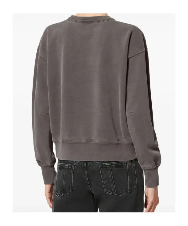 Isabel Marant Étoile Printed Crewneck Sweatshirt - Black
