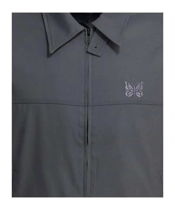 Needles Zip Chest Logo Jacket