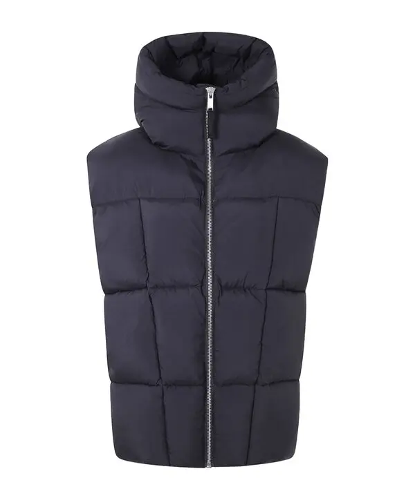 THOM KROM Quilted Hooded Vest