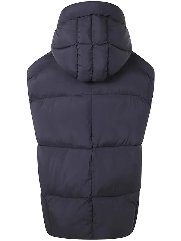 THOM KROM Quilted Hooded Vest