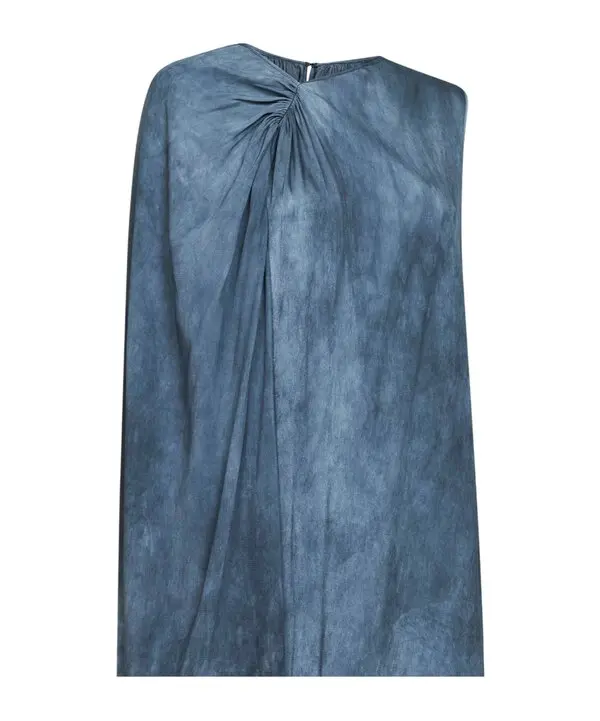 UMA WANG Sleeveless Asymmetrical Maxi Dress