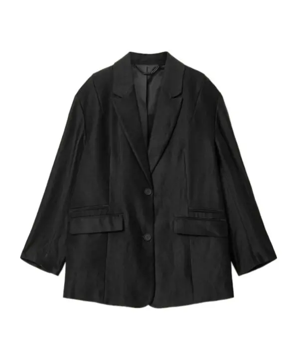 ALLSAINTS Charley Oversized Single Breasted Blazer