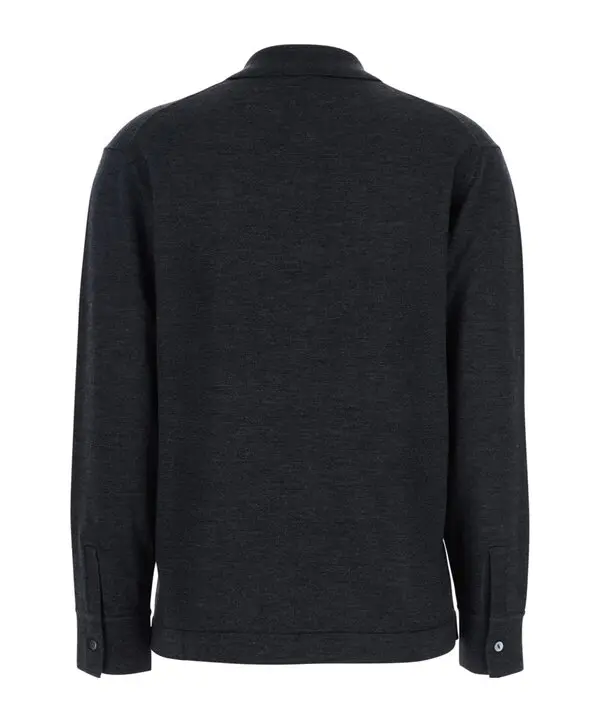 P.a.r.o.s.h Polo Neck Knit With Button Fastening