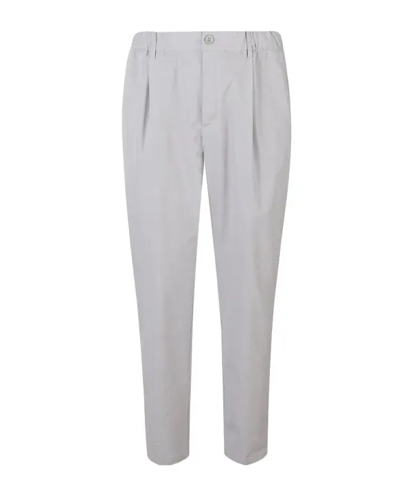 Herno Seer-crease Trousers - Gray