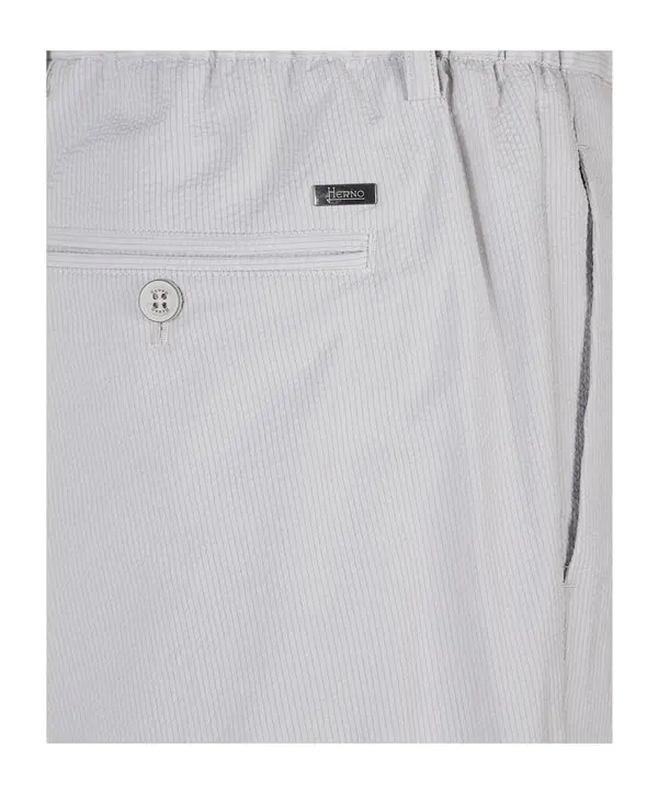 Herno Seer-crease Trousers - Gray