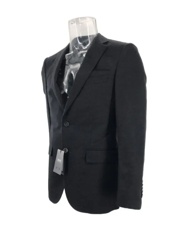 Hugo Boss Lapel Suit Coat - Black