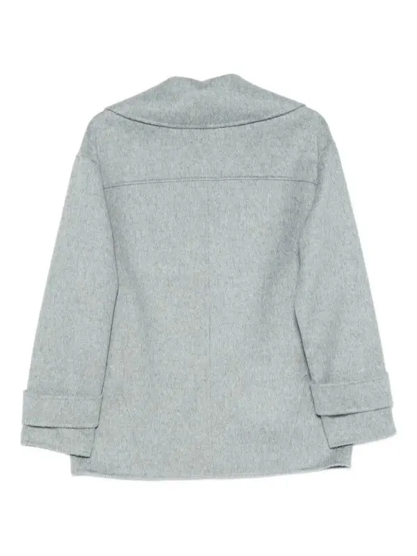 Patrizia Pepe Double-breasted Long-sleeve Jacket