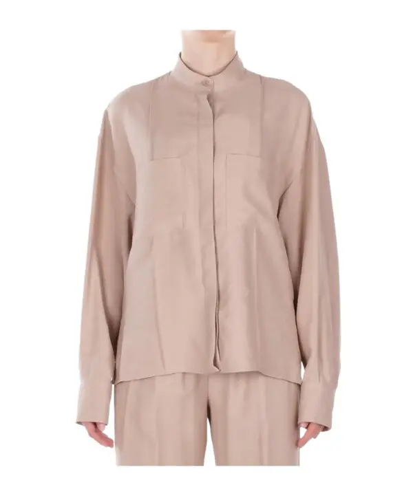 DONDUP Utility Pocket Shirt - Beige