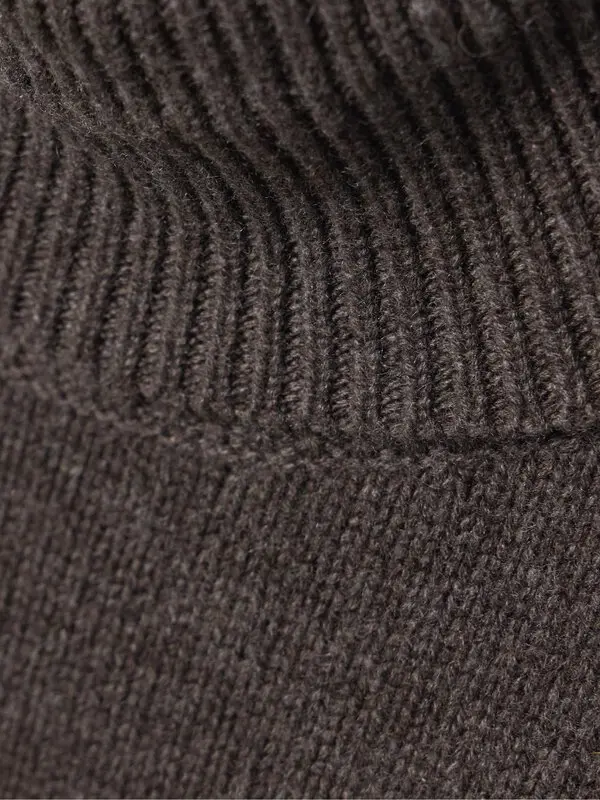 NILI LOTAN Hollyn Crop Turtleneck Sweater