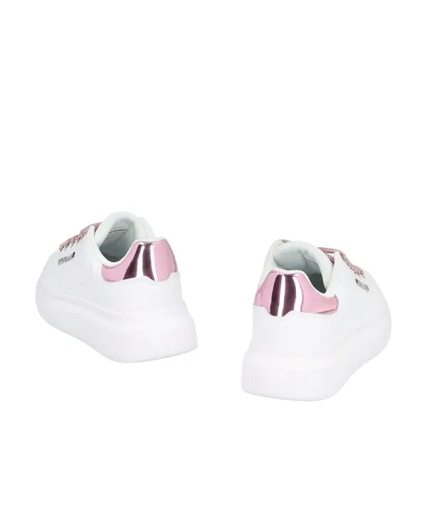 Just Cavalli Embellished Low-top Sneakers - White