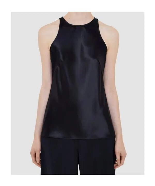 JOSEPH Ritz Sleeveless Top - Black