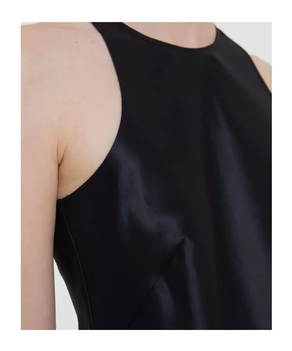 JOSEPH Ritz Sleeveless Top - Black